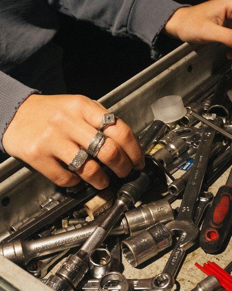 Green Ray Ring – FRAGMENT STUDIO