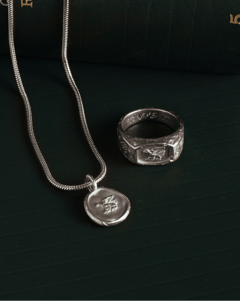 EAGLE MEDALLION PENDANT – FRAGMENT STUDIO