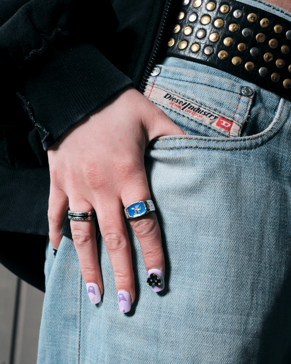 LINE RING - BLACK – FRAGMENT STUDIO